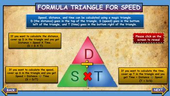 Speed Velocity Acceleration Interactive Powerpoint Google Slides Version