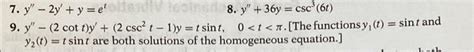 Solved For the given differential equation, (a) Determine | Chegg.com