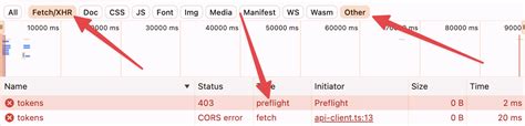 How Can I Tell In Chrome Devtools If A Request Was Blocked By The