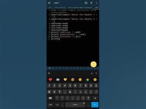basic calculator python program #3 - YouTube