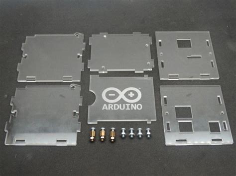 Acrylic Case Arduino Uno R3 Ethernet Shield W5100 Input Output