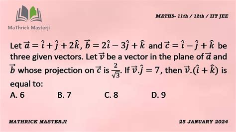 Let Aij2k B2i 3jk And Ci Jk Be Three Given Vectors Let V Be