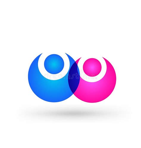 Couple Matching Relationship And Dating Icon Stock Vector