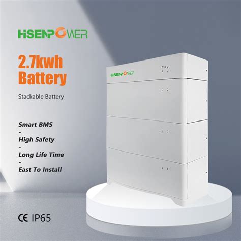High Voltage Lithium Battery Stacked Battery Solar Lithium Battery