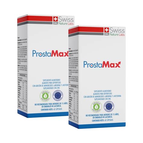 Prosta Max Prostamax 2 Estuches Con 1 Frasco Cada Uno De 60 Capsulas
