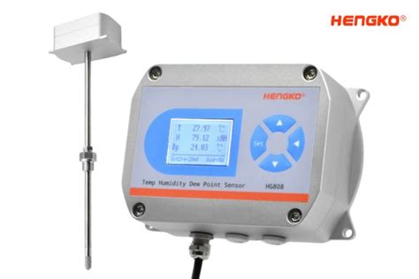 190℃ High Temp Humidity Sensor Rs485 Modbus Hengko