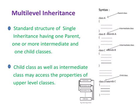 inheritance in java ppt pptx programming languages computing
