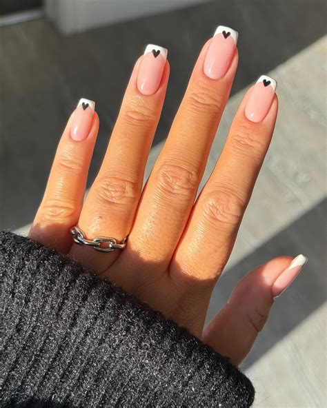 23 Chic Square French Tip Nail Ideas 2024 Drexplains