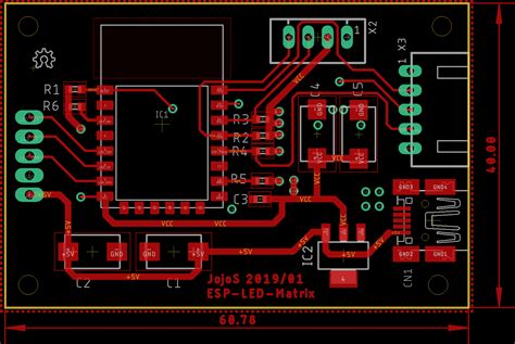 Led Matrix Mit Esp8266 Und Max7219 Modulen