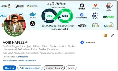 aqib hafeez on linkedin aqibhafeez480 i will do linux docker