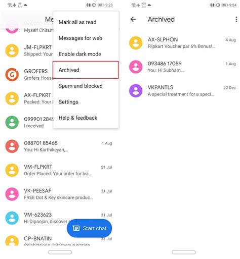 How To Hide Text Messages Or SMS On Android TechCult