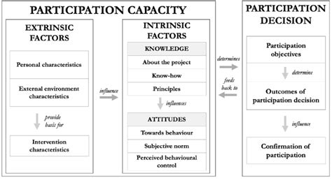 The Participation Capacity Framework Download Scientific Diagram