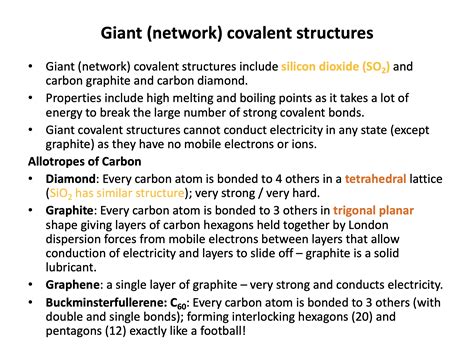 Covalent Structure