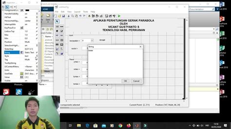 Cara Membuat Aplikasi Sederhana Untuk Perhitungan Gerak Parabola Dengan