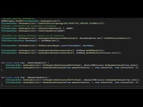 DirectX12 Game From Scratch In C Refactoring Towards Dynamic Rendering Work Part 2 YouTube