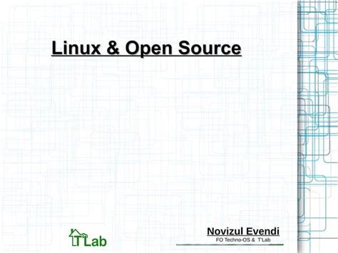 Linux And Open Source Odp
