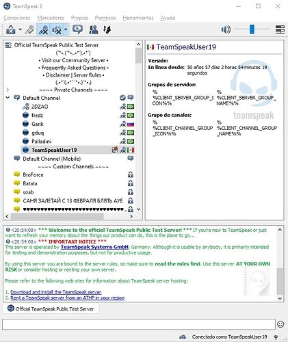 Connection Problem Ts TeamSpeak Client TeamSpeak