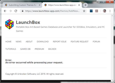 Submitting Custom Themes For The Built In Themes Manager In Big Box