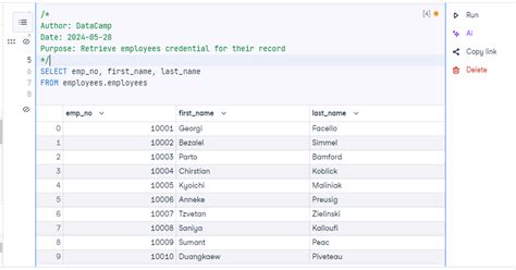 How To Create Comments In Sql Datacamp