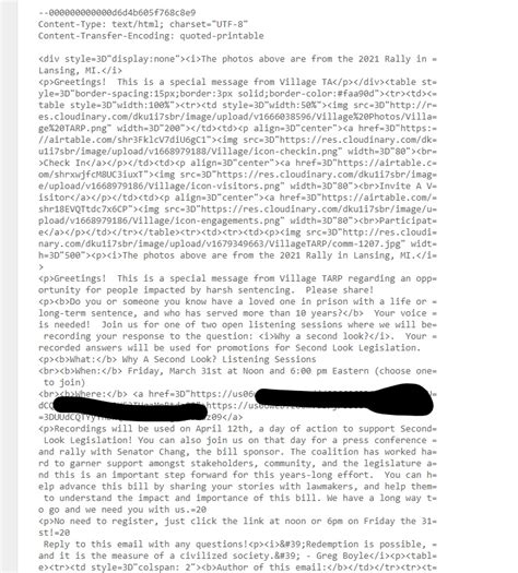 Quoted Printable Encoding Messing Up Html Emails For Apple Clients