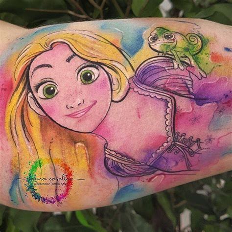 Rapunzel With Tattoos