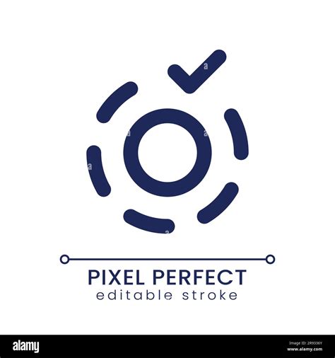 Apply Breathe Animation Effect Pixel Perfect Linear Ui Icon Stock