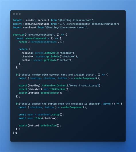 Justin Alexander On Linkedin Reacttestinglibrary React Vitest Typescript Testing