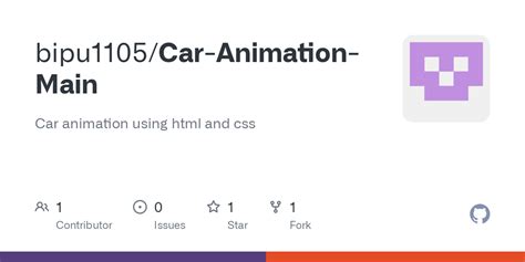 GitHub Bipu Car Animation Main Car Animation Using Html And Css