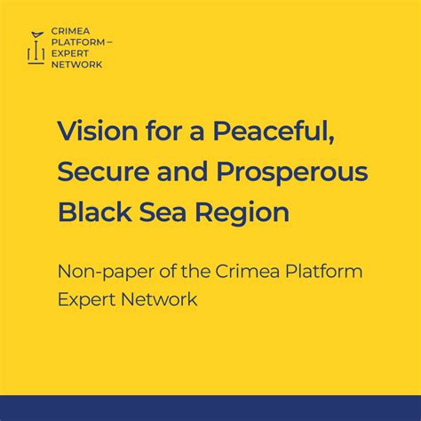 At The First Black Sea Security Conference In Bucharest The Crimea Platform Expert Network