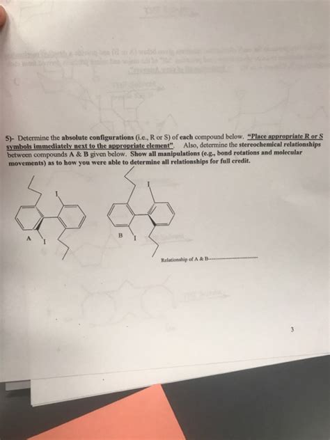 solved 4 determine the relationships between the structures