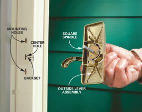 Replace Broken Storm Or Screen Door Handles DIY Family Handyman