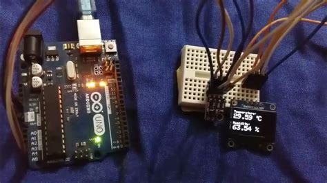 Demo Interface Sht31 Temperature And Humidity Sensor With Arduino Youtube