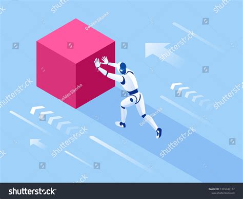 3d Robot With Headset Moving Over 3 Royalty Free Licensable Stock