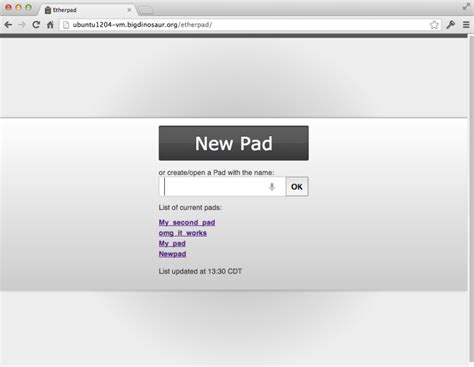 Web Served Node Js Redis And Real Time Writing With Etherpad Ars Technica