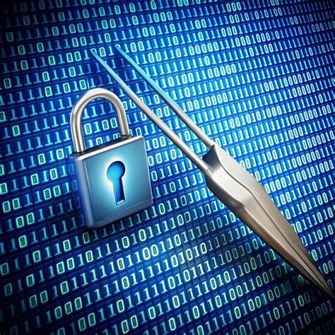 Binary Code Protection Password And Tweezers Illustration Premium Ai
