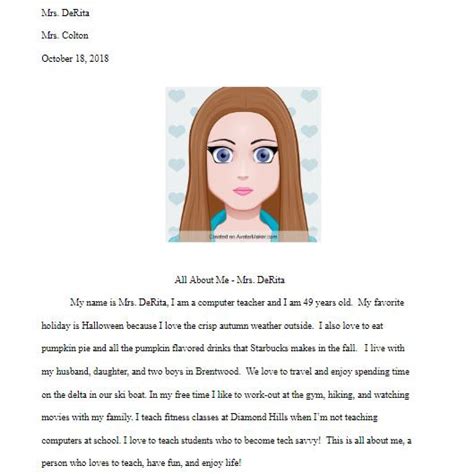 Week 14 And 15 4th Mla Paragraph Writing All About Me Our Digital Classroom Week 14 And 15 4th Mla Paragraph Writing All About Me Our Digital Classroom