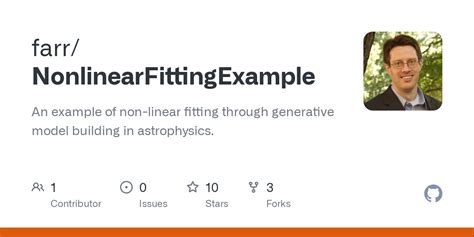 GitHub Farr NonlinearFittingExample An Example Of Non Linear Fitting Through Generative Model