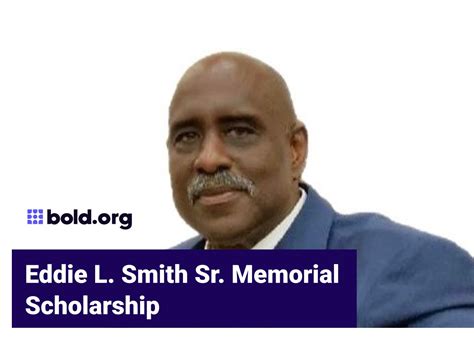 Eddie L Smith Sr Memorial Scholarship