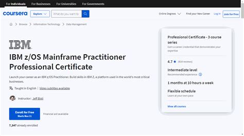Best IBM Professional Certificates And Courses On Coursera Forecastegy