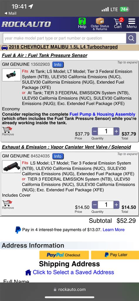 Check Engine Code P0458