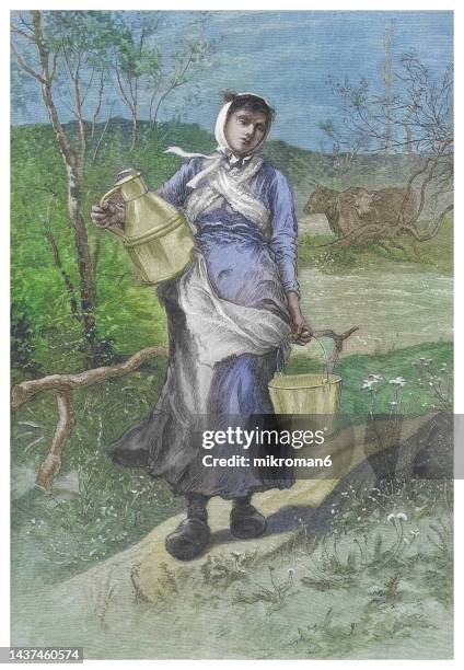 Milkmaid Dress Photos And Premium High Res Pictures Getty Images