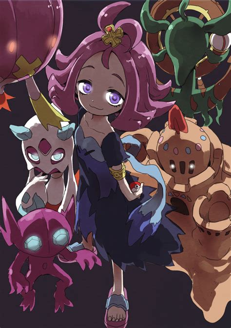 Safebooru 1girl Absurdres Acerola Pokemon Armlet Dhelmise Dress Drifblim Elite Four Female