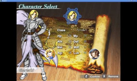 Request For An Alternative Or Specific Character Select Plugin RPG Maker Forums