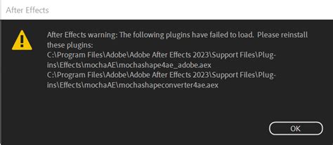 20236 New Install Mocha Fails To Load At Startup Adobe Product Community 14136284