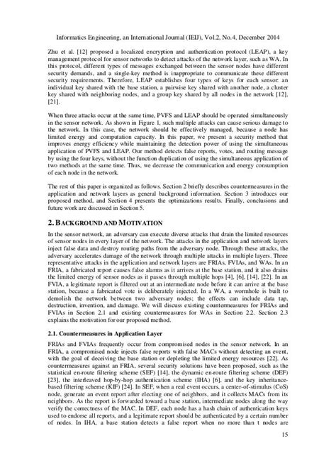 A Security Method For Multiple Attacks In Sensor Networks Against Fal