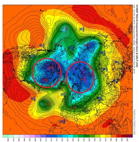 Pattern Shift Weather Pattern Shift Underway Will Bring Cold Air To USA And Europe Next Week
