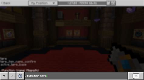 Lore Item Minecraft Addon