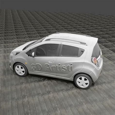 3d blender chevrolet spark youtube