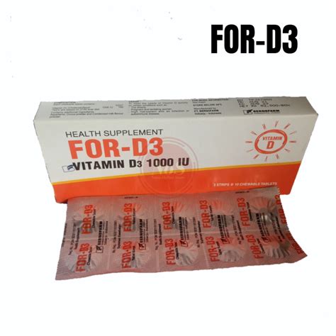Jual Vitamin D3 1000 Iu Shopee Indonesia
