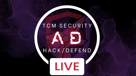 Live Cybersecurity Training Classes Tcm Security